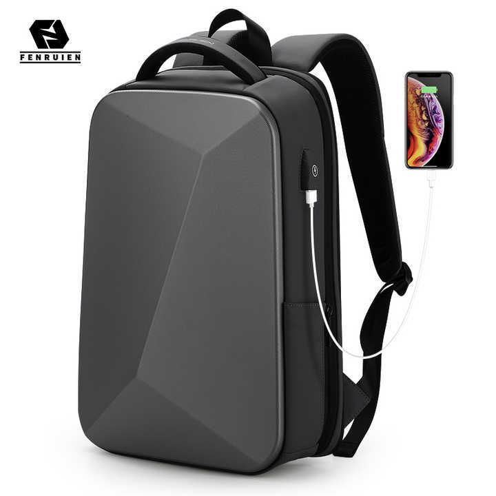 Fenruien Laptop Backpack Expandable Anti Theft Waterproof School ...