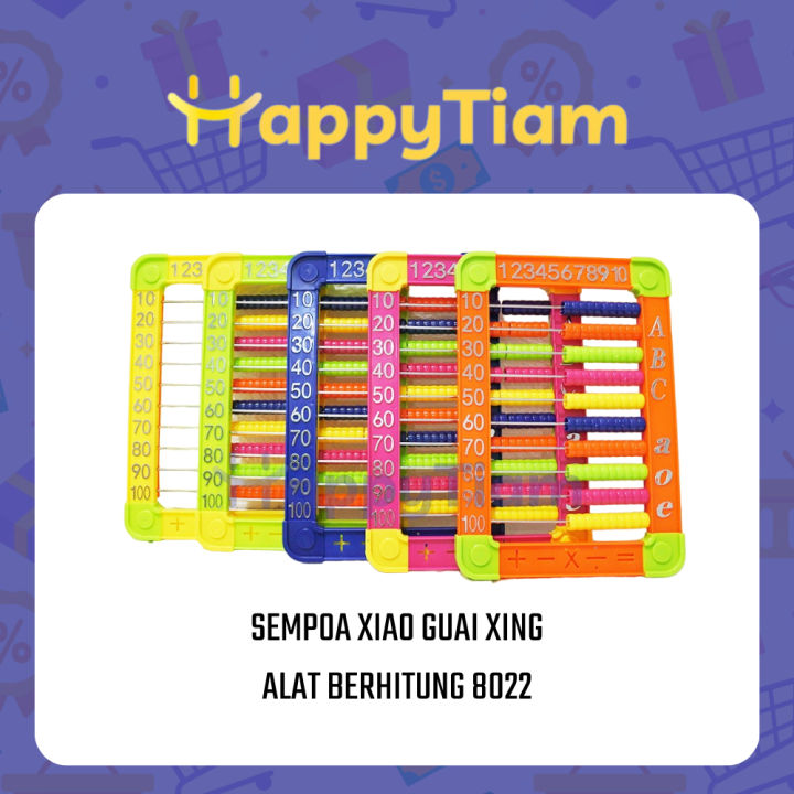 SEMPOA XIAO GUAI XING 8022 ARIMATIKA ALAT HITUNG ANAK SEKOLAH MTK KOTAK ...