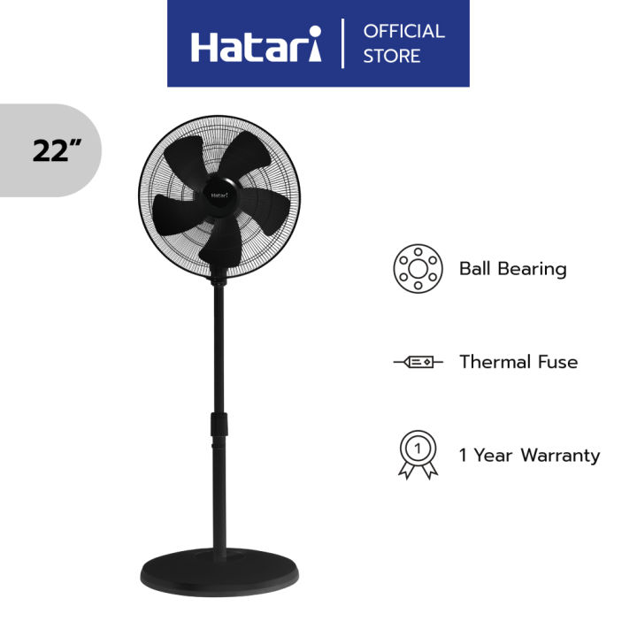 HATARI Industrial Fan Pedestal Type IP22M1 (22”) | Lazada