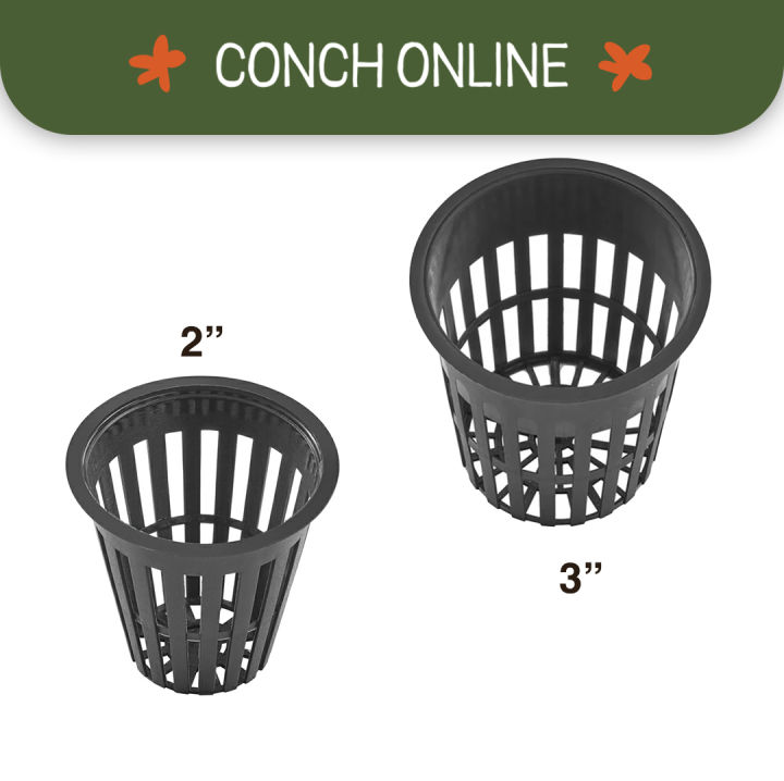 Net Pots 2-Inch 3-Inch Net Pots for Hydroponics Aquaponics | Lazada PH