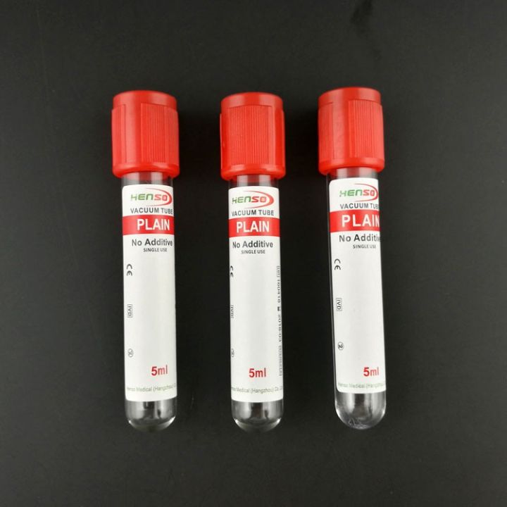 VACUTAINER BLOOD COLLECTION TUBE RED TOP 5ML PER PIECE | Lazada PH