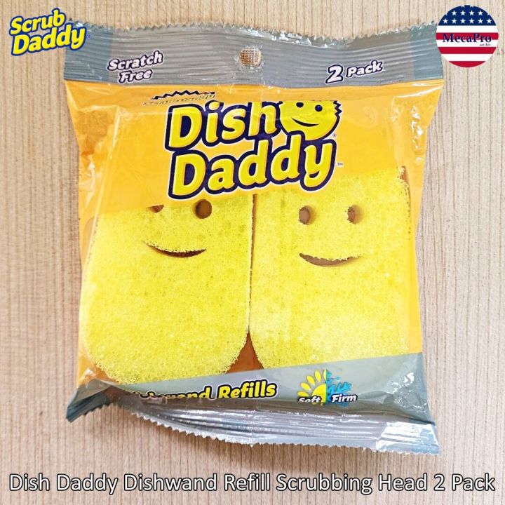 Scrub Daddy® Dish Daddy Soap Dishwashing Dishwand ด้ามจับฟองน้ำ ด้าม ...