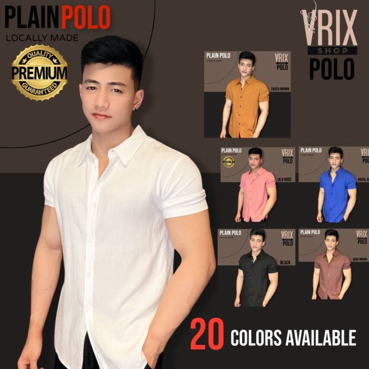 PLAIN POLO BY VRIX SHOP (ALL GENDER) | Lazada PH