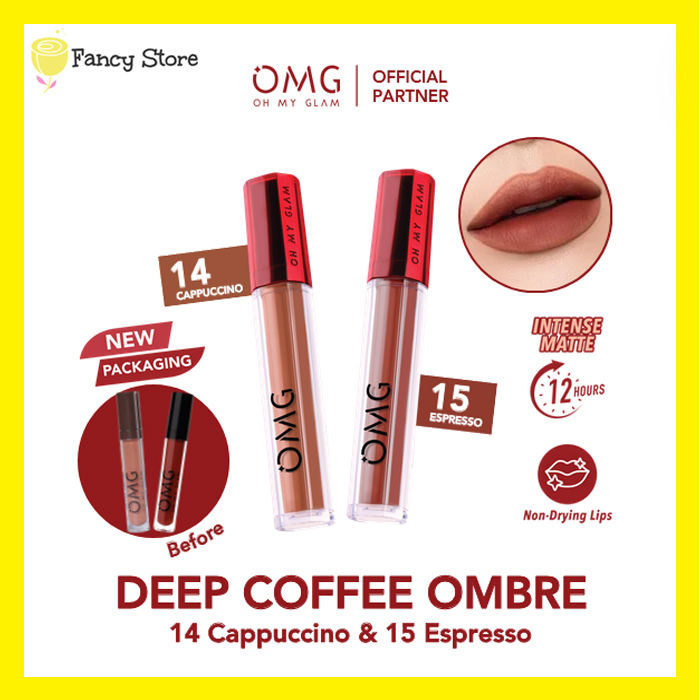 OMG Oh My Glam [DEEP COFFEE OMBRE 14 Cappucinno + 15 Espresso] Shade ...