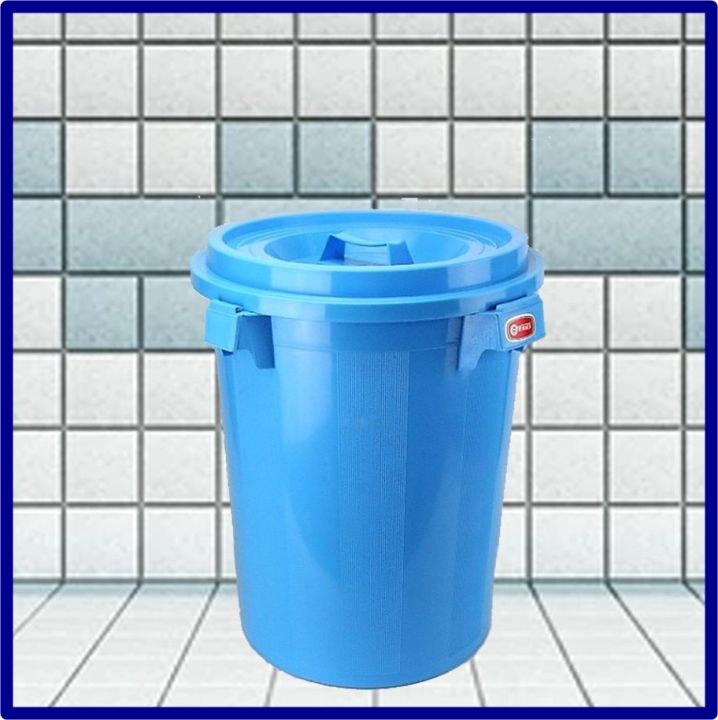 Multipurpose Plastic Water Pail With Cover 64L / 88L / 130L Water Pail ...
