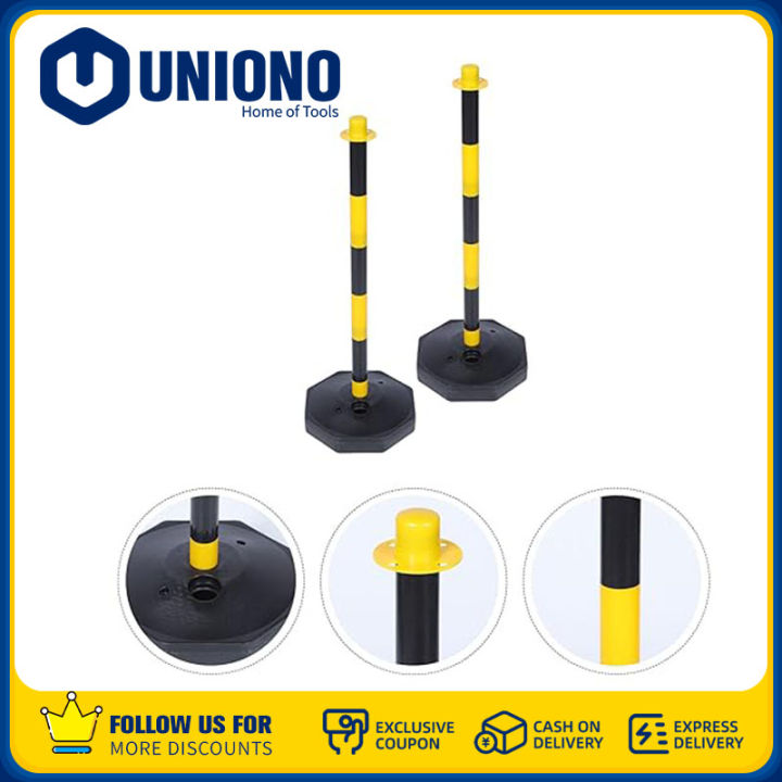 Uniono Traffic Safety Cone Barrier Post Traffic and Crown Control ...