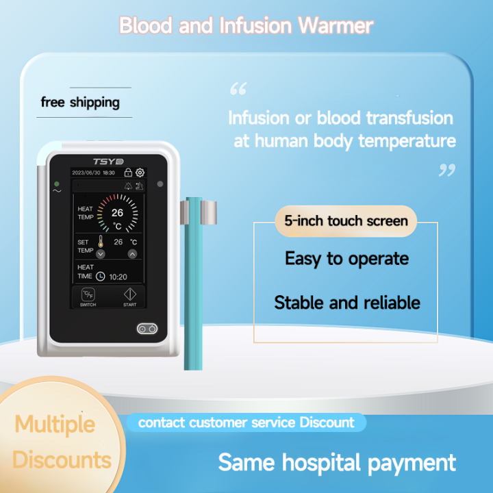Medical single channel Blood and Infusion Warmer, hospital/outpatient ...