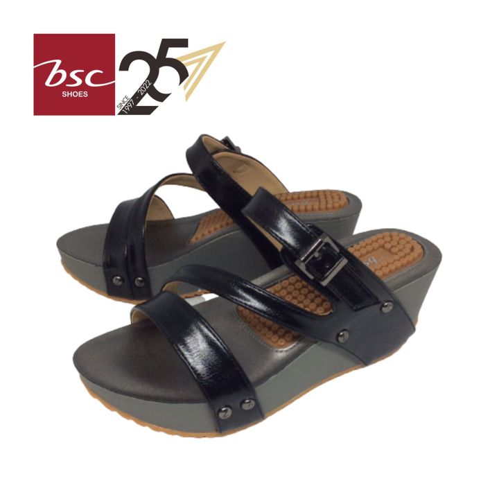 BSC Shoes รองเท้าสไตล์ Platform รุ่น BSW08 | Lazada.co.th