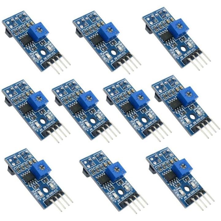 (UHDX) 10PCS TCRT5000 Infrared Reflective Sensor Module IR Barrier Line ... (UHDX) 10PCS TCRT5000 Infrared Reflective Sensor Module IR Barrier Line ...