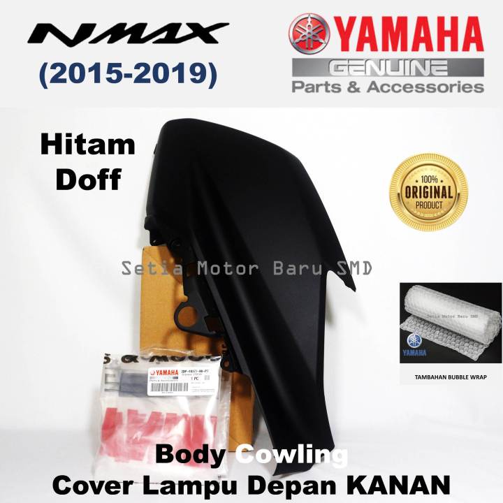 Yamaha Cover Lampu Depan Body Bodi Cowling Nmax N Max Old Hitam Doff ...