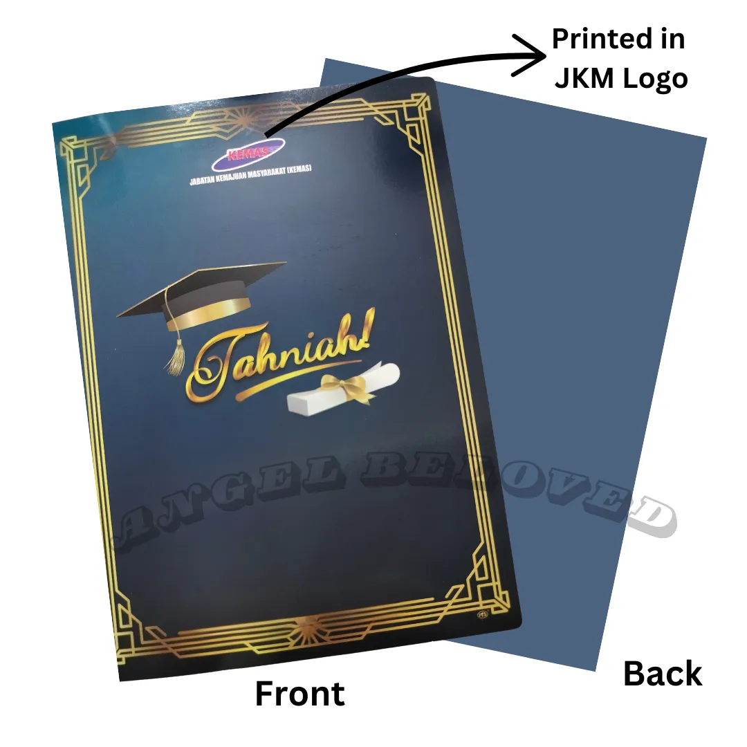 KEMAS Graduation Certificate Folder / Sijil Holder / A4 Sijil untuk ...