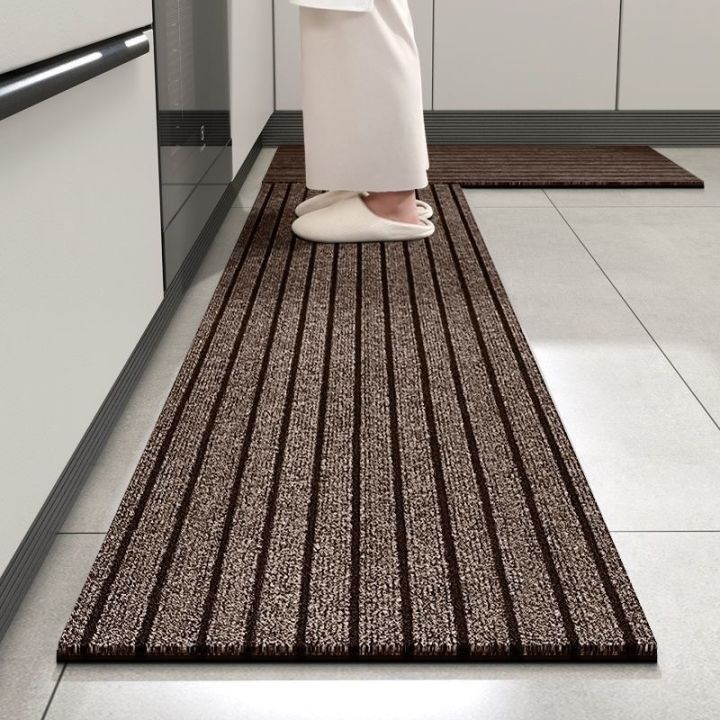 2 in 1 Kitchen Floor Mat Printed Long Non-Slip Home Entrance Mat Living ...