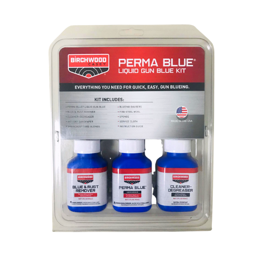Birchwood Casey Perma Blue Liquid Gun Blue All-In-1 Kit Complete ...