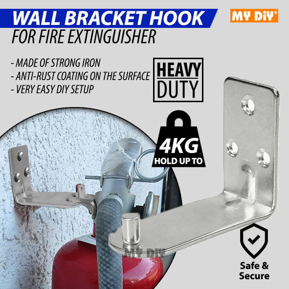 MYDIYHOMEDEPOT - UNIVERSAL FIRE EXTINGUISHER BRACKET FIRE EXTINGUISHER ...