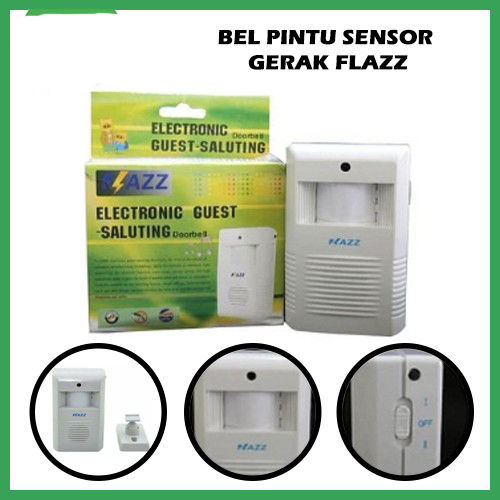 Flazz Bel Pintu Sensor Gerak Wireless - Electronic Guest Saluting ...