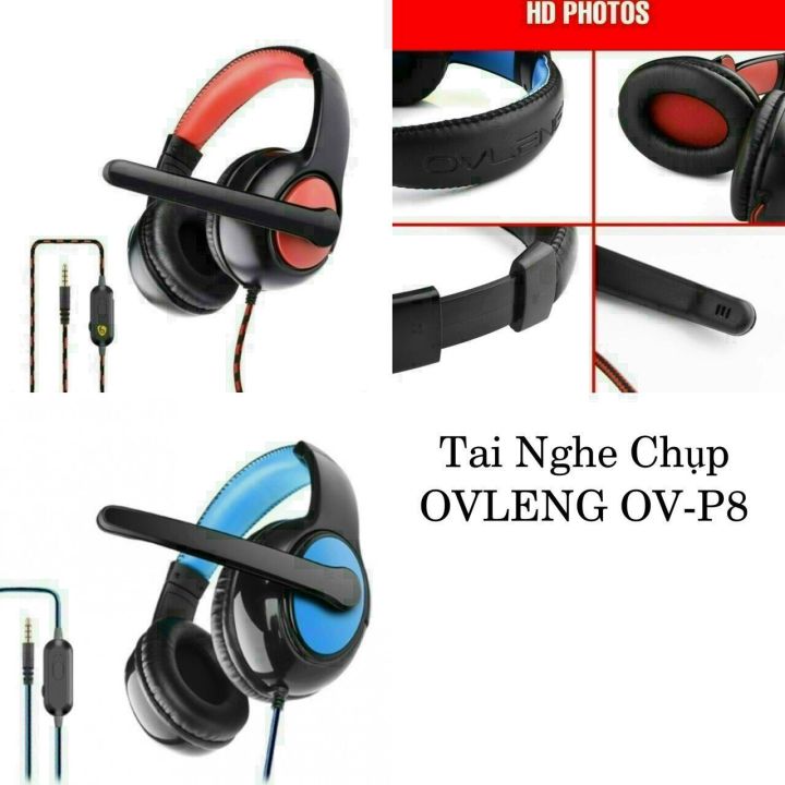 Tai Nghe Gaming OVLeng OV-P8, Tai Nghe Số 1 Cho Các Dòng Game FPS, MOBA, Jack 3.5mm, Phù Hợp Với ...