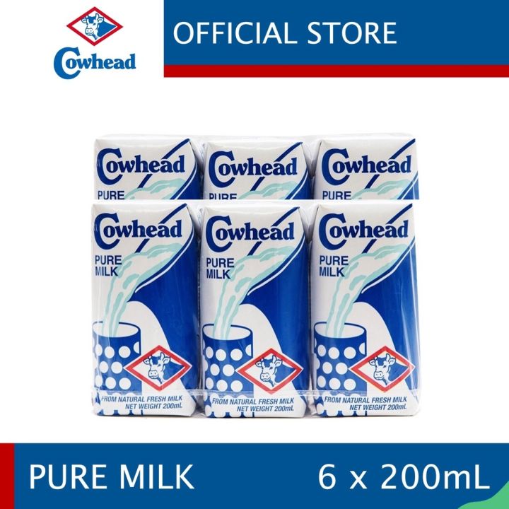 Cowhead Pure Milk 200ml (Pack of 6) | Lazada PH