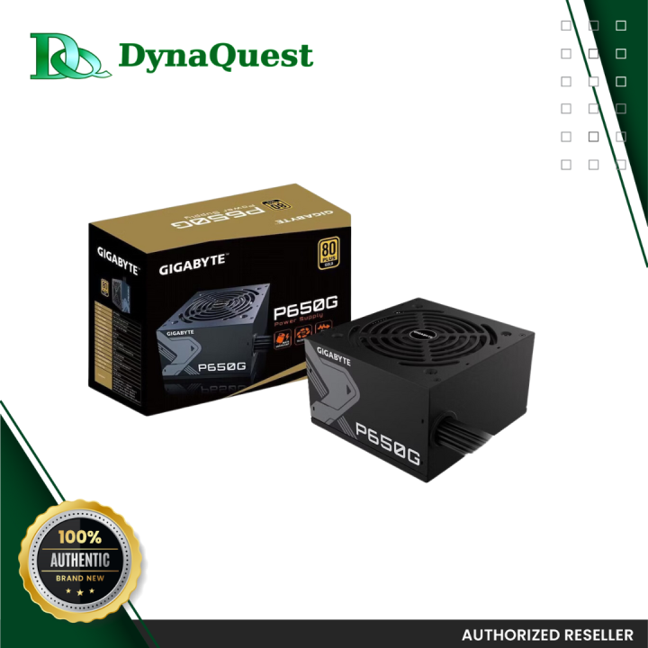 Gigabyte P650G GOLD 650W 80+ Power Supply GP-P650G | Lazada PH