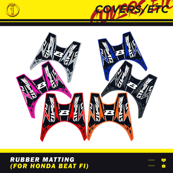 TOP1 Rubber Matting Design For Honda Beat/Beat Fi V1 V2/Beat Street ...