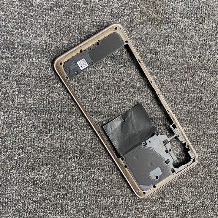 For Huawei Y7A Middle Frame Front Bezel Lcd Holder Metal Back Battery ...