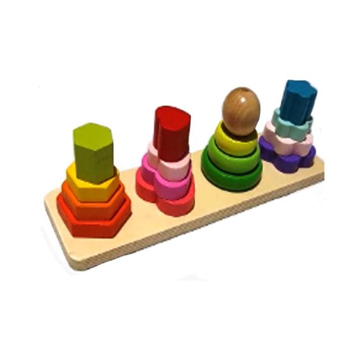 Kayla Mainan Edukasi Four Column Tower SNI | Lazada Indonesia