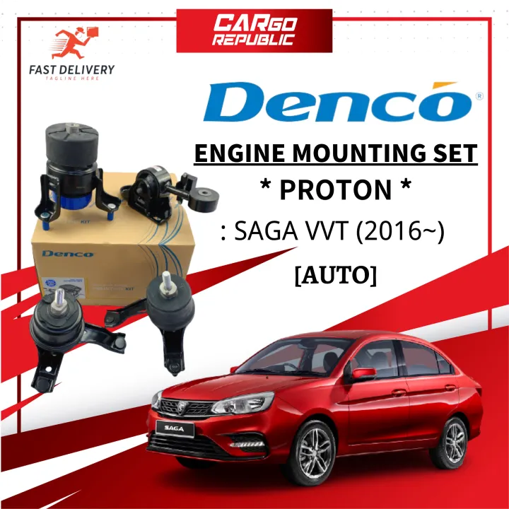 Denco Proton Saga VVT (2016~) [Auto] Engine Mounting Kit Set Original ...