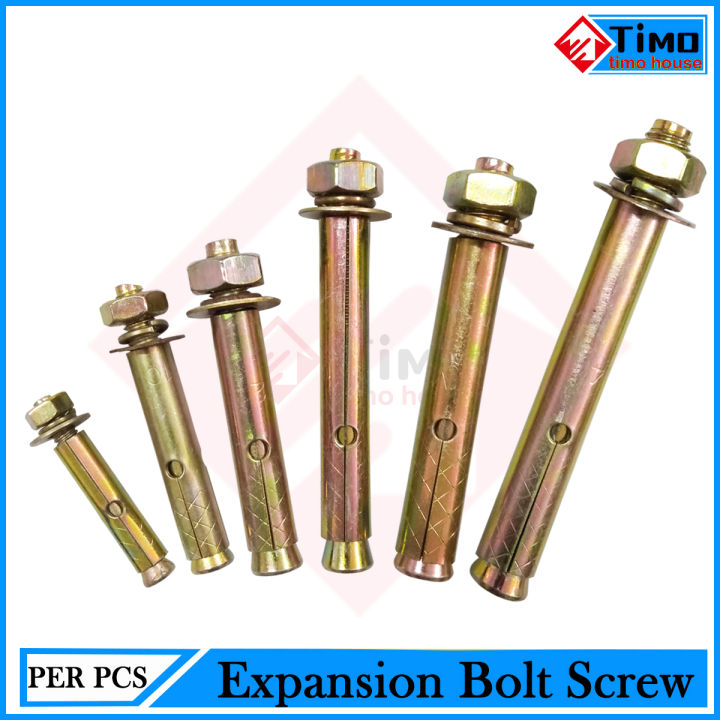 (per pcs) Expansion Bolt Expansion Screw 1/4 5/16 3/8 1/2 M6 M8 M10 M12 ...