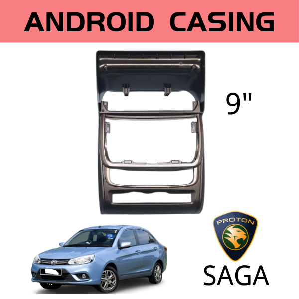 Android Player Casing 9" Proton Saga 2019-2021 (High Spec ) with Socket ...