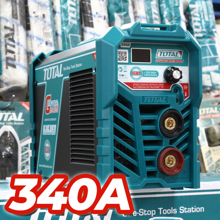 TOTAL MMA Inverter General Welding 340A Machine (TW234028) | Lazada PH