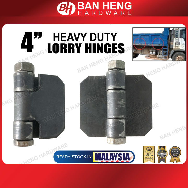 Lorry Hinges Heavy Duty / Ensel Pintu Lori / Lorry Door Hinge 4" 罗里门铰 ...