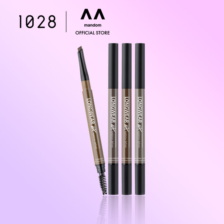 1028 Longwear EX Eyebrow Definer (02 Brown / 03 Ash Brown / 04 Soft Brown / 05 Stone Grey ...