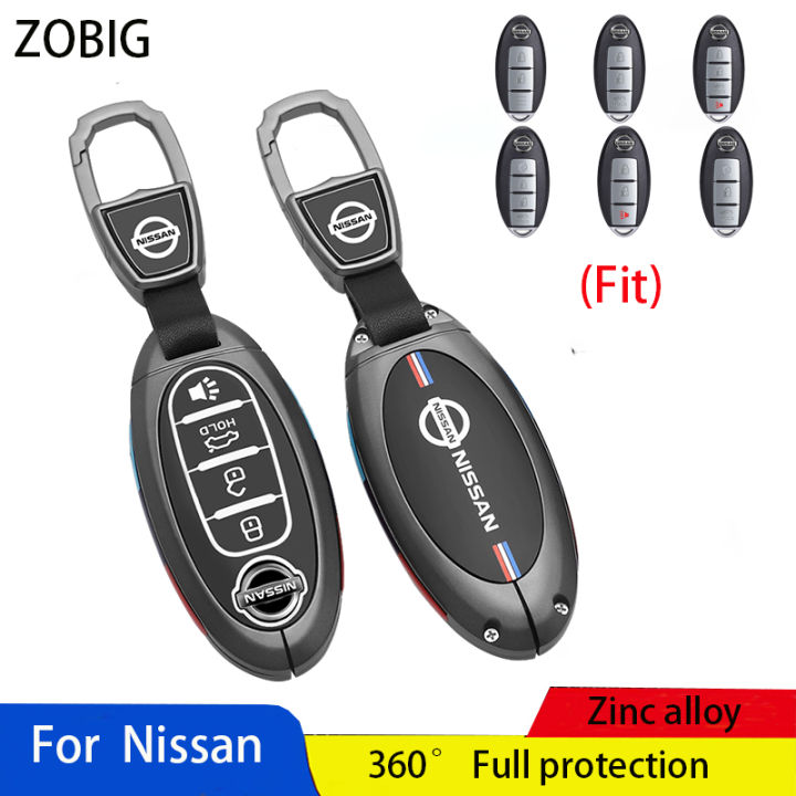 ZOBIG for Nissan Key Fob Cover Key Case Key Shell for Nissan sylphyl ...