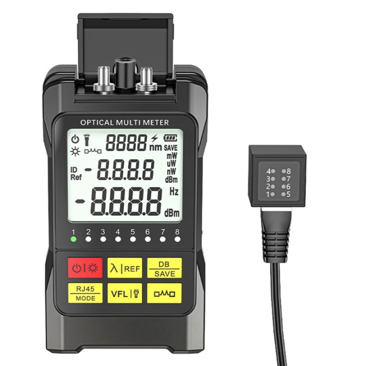 Benzhong-Fiber Optic Optical Power Meter RJ45 Tester -70-+10dbm Optical ...