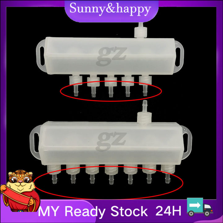 For epson XP600 L800 4720 5113 printhead White Ink Circulation Splitter ...