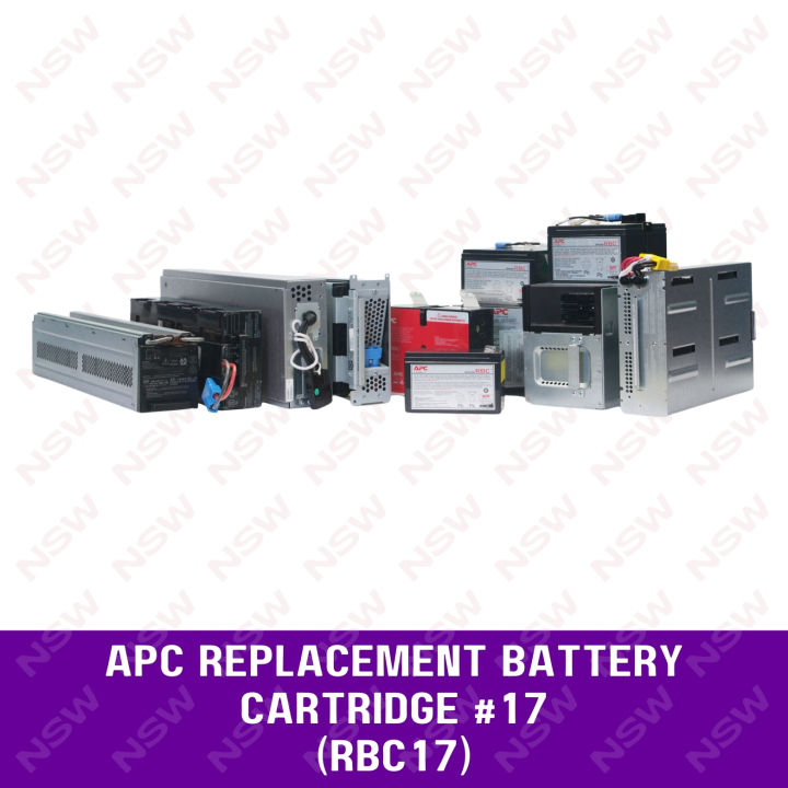 APC Replacement Battery Cartridge #17 (RBC17) | Lazada Singapore