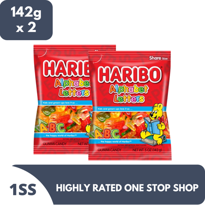 Haribo Alphabet Letters 142g x 2 | Lazada PH