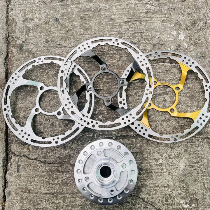 Lighten Front Hub and Super Lighten Disc / Buta Disc For WAVE * XRM ...