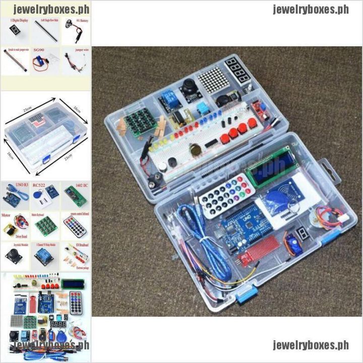 JX Arduino uno r3 upgraded version learning suite raid learning starter kit[PH] | Lazada PH