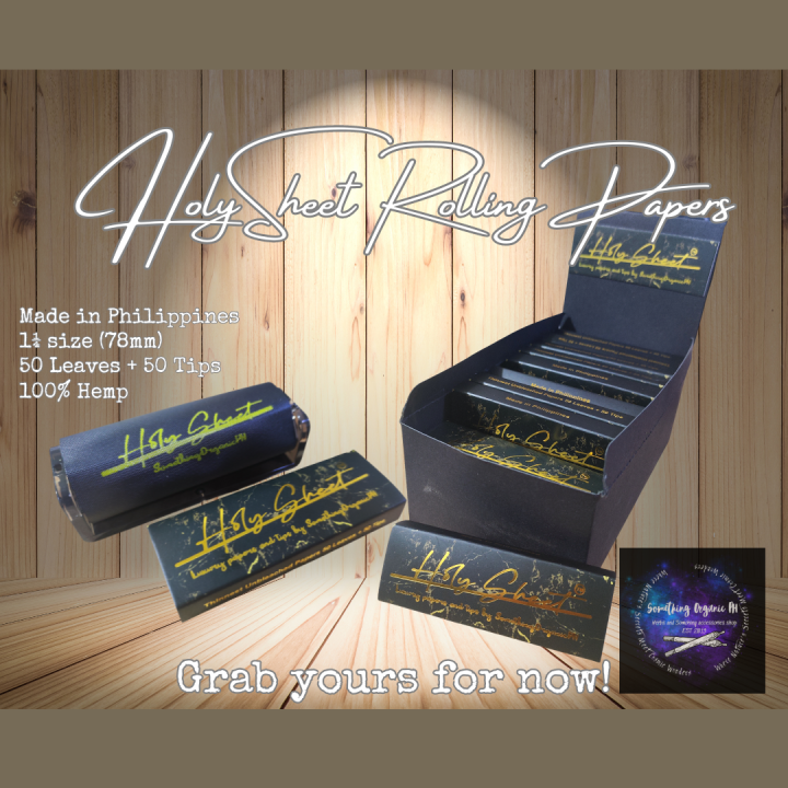 HOLY SHEET luxury papers and tips By SomethingOrganicPH | Lazada PH