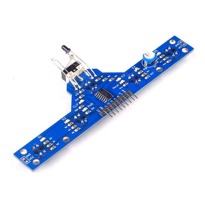 5 Road Tracing Sensor Module BFD-1000 5 Channel Tracking Module | Lazada PH