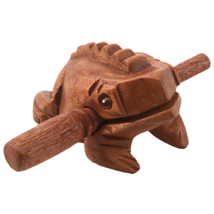 Miao34-Carved Croaking Wood Percussion Musical Sound Wood Frog Tone ...
