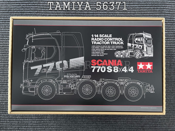 Tamiya remote control tractor series 1/14 Scania 770S 8×4 56371 | Lazada PH