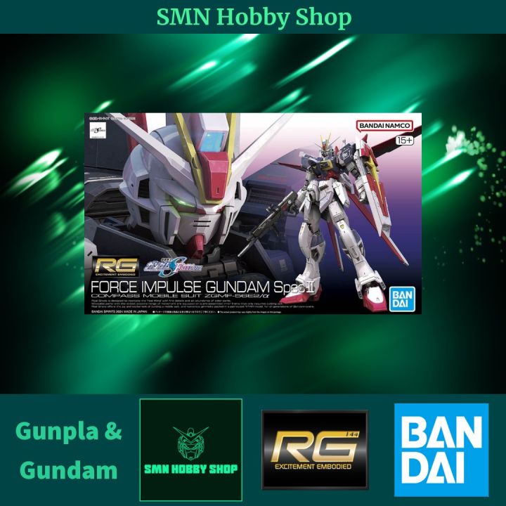 RG 1/144 Force Impulse Gundam Spec II 039 Gunpla Gundam Toys Plastic ...