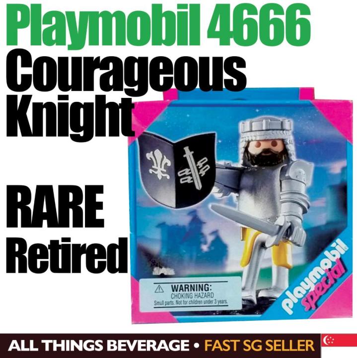 Playmobil 4666 Courageous Knight Minifigure - FREE DELIVERY | Lazada ...