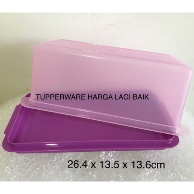 Tupperware Bread Server / Bekas Simpan Roti Panjang | Lazada