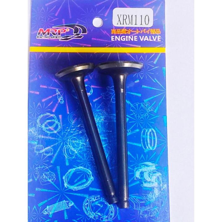 XRM 110 Intake Exhaust/Engine Valve 1 intake 1 exhaust MRP | Lazada PH
