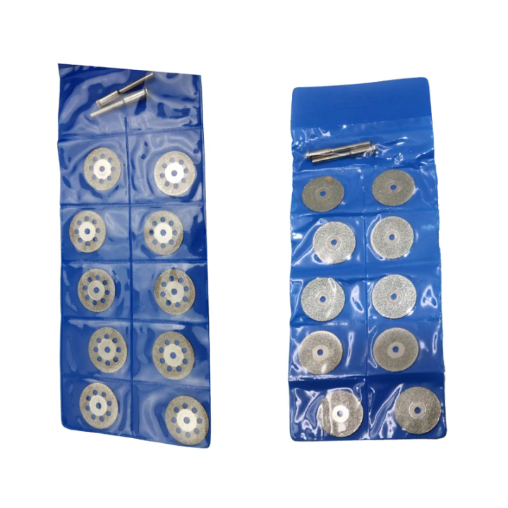 12 Pieces/Set 22mm Mini Abrasive Diamond Cutting Disc for Rotary Tool ...