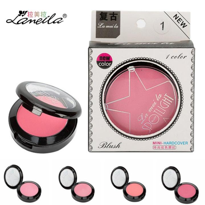 Lameila Face Mineral Pigment Blush On Powder Makeup#123 | Lazada PH