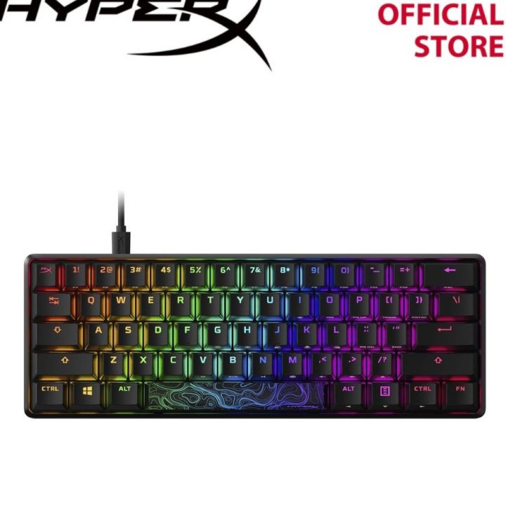 [US Layout] HyperX Alloy Origins 60 MX Gaming Keyboard Red Switch ...