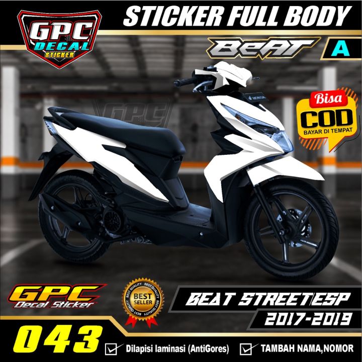 Decal Sticker Blok Polos FullBody Beat Street Esp Tahun 2017/2018/2019 GPC 043 | Lazada Indonesia